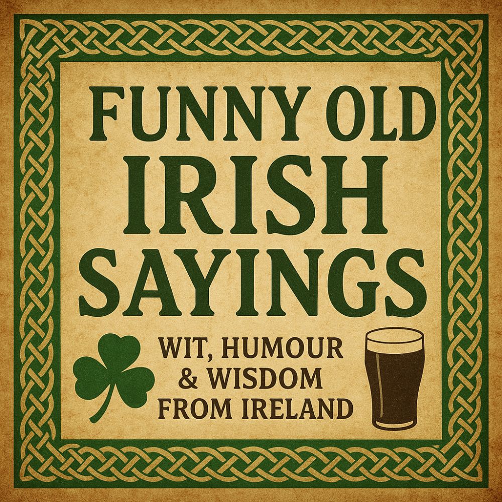 25 Funny Old Irish Sayings (and What They Really Mean) – Urban Celt