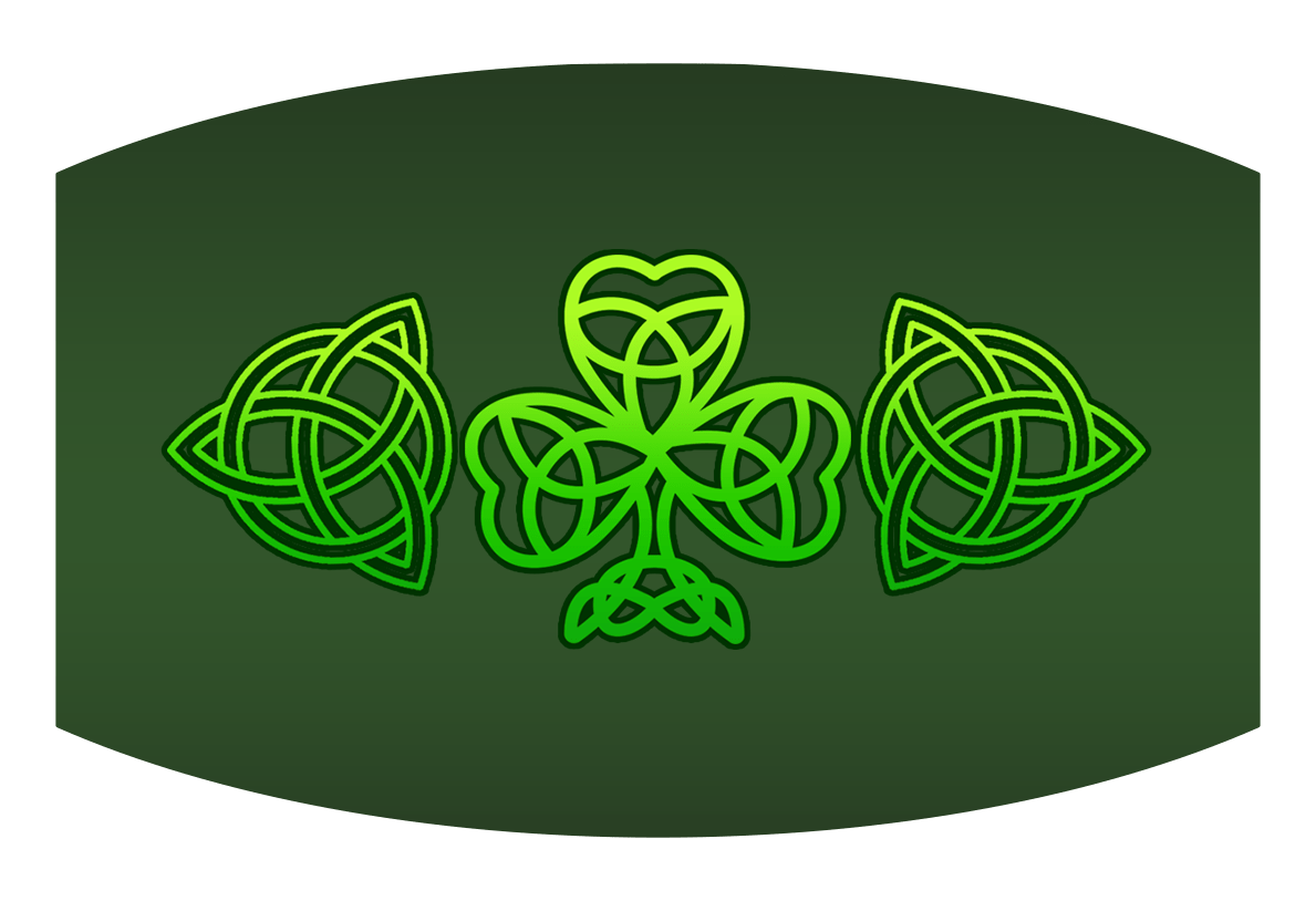 Shamrock - Celtic Knot Mask – Urban Celt