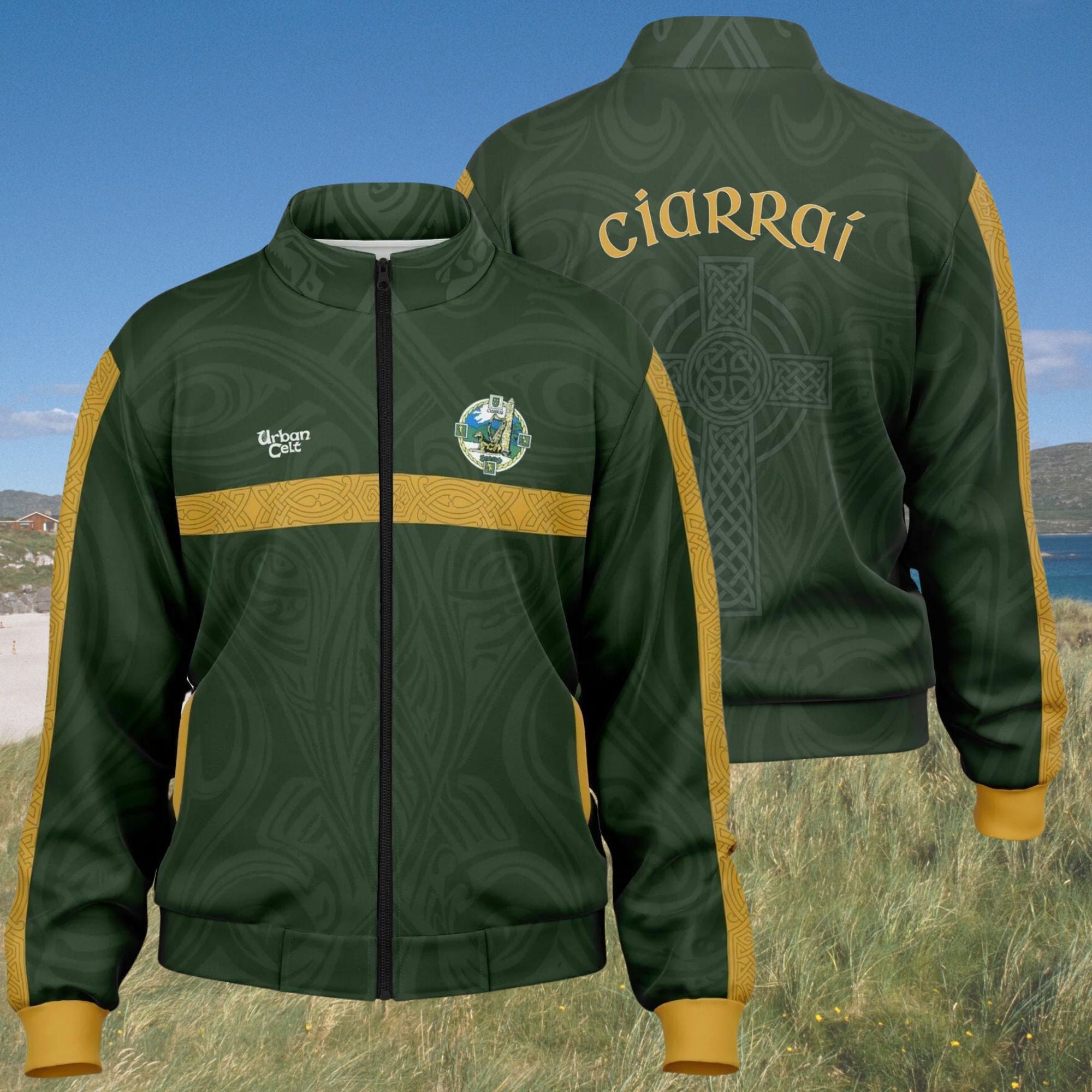 Kerry Gaelic Games Track Top, Kerry Supporter, Kerry football Fan Track ...