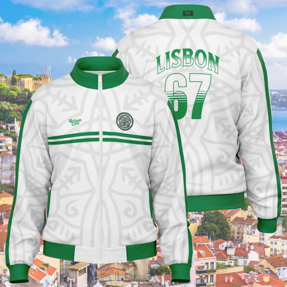 Lisbon Lions Track Top, 1967 Lisbon Lions Commemorative Track Suit Top ...