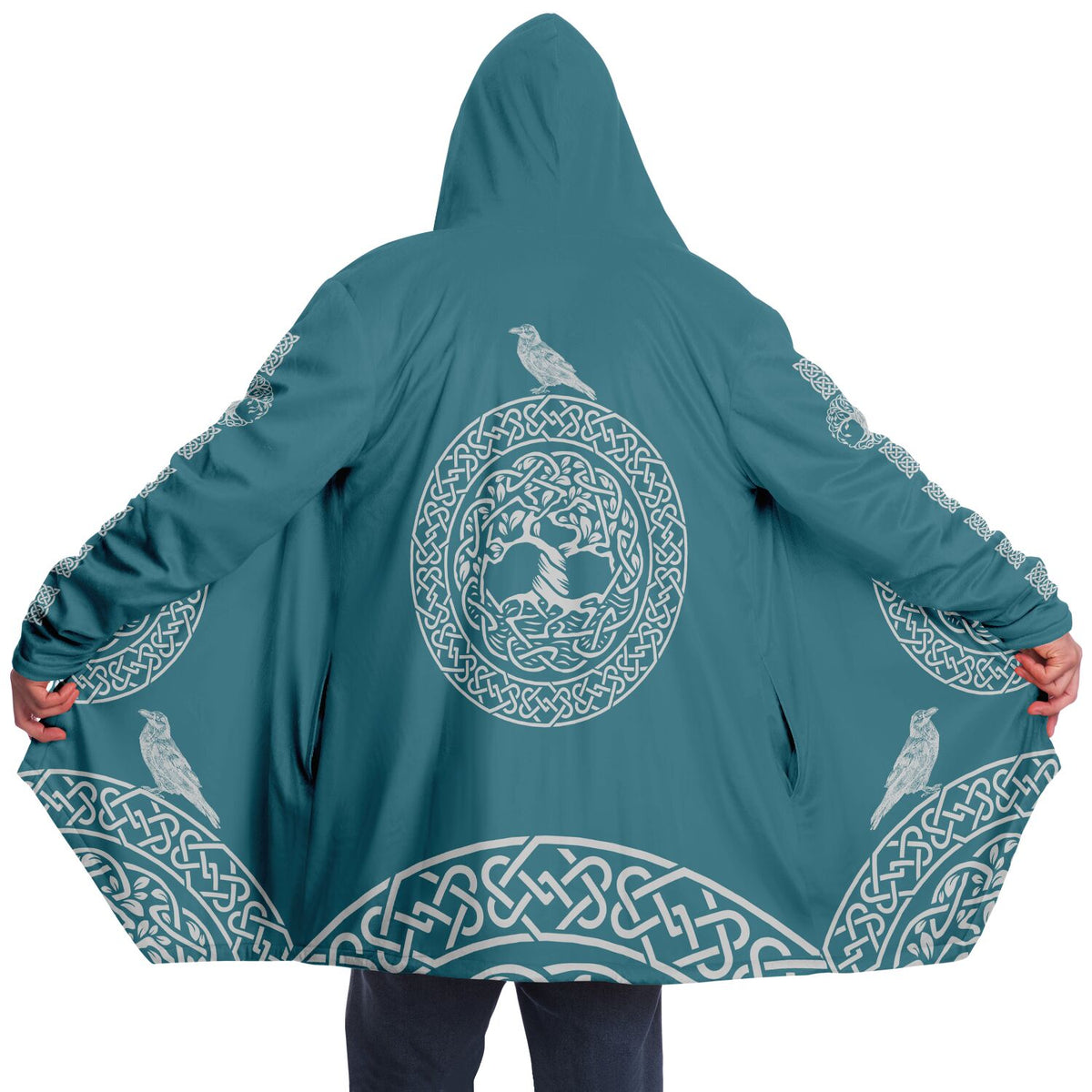 Odin's Raven Luxury Hooded Cloak – Urban Celt